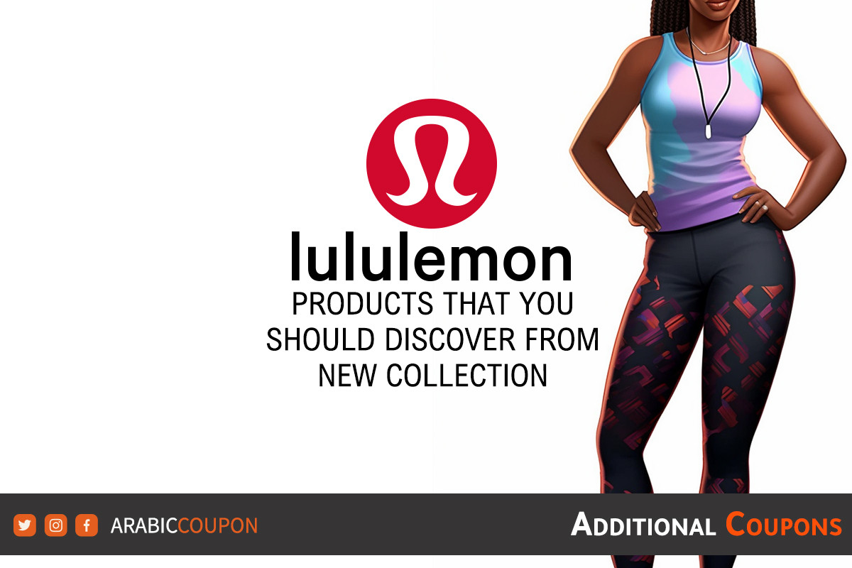 Selection of Lululemon sports clothing and shoes