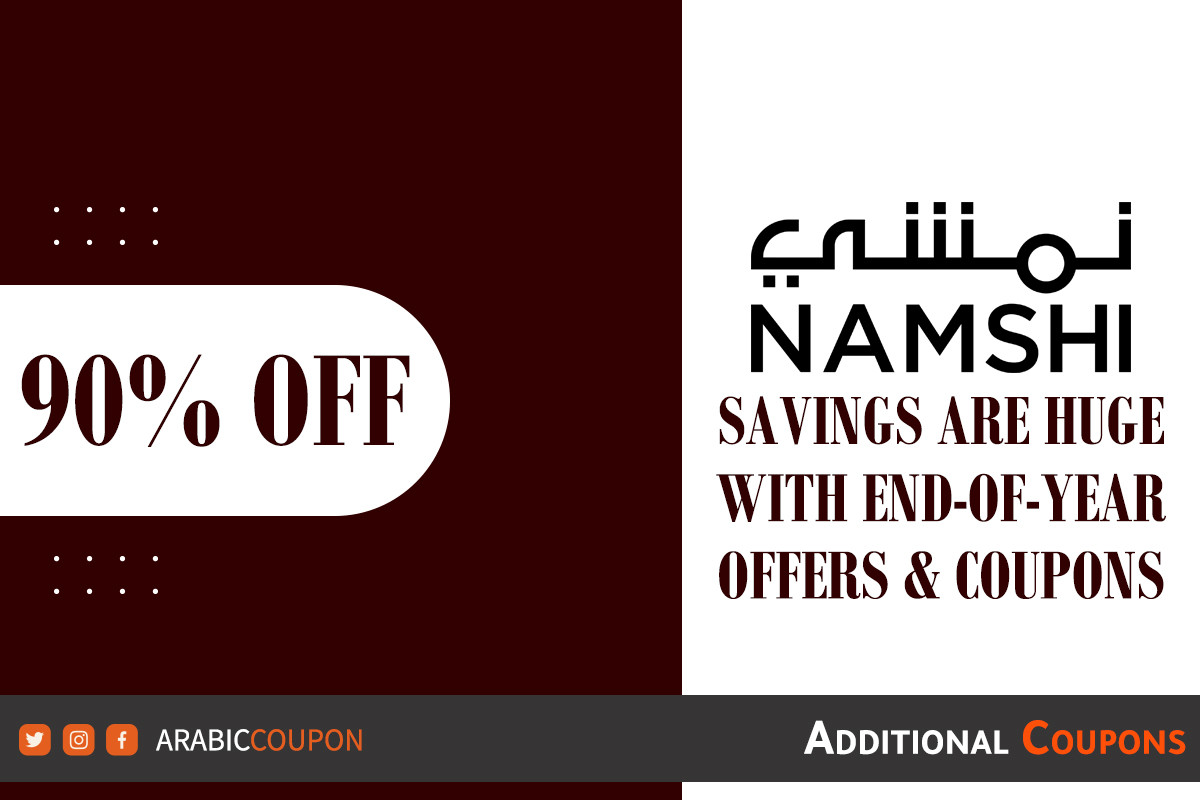 90% End-of-year offers with Namshi coupon in Bahrain