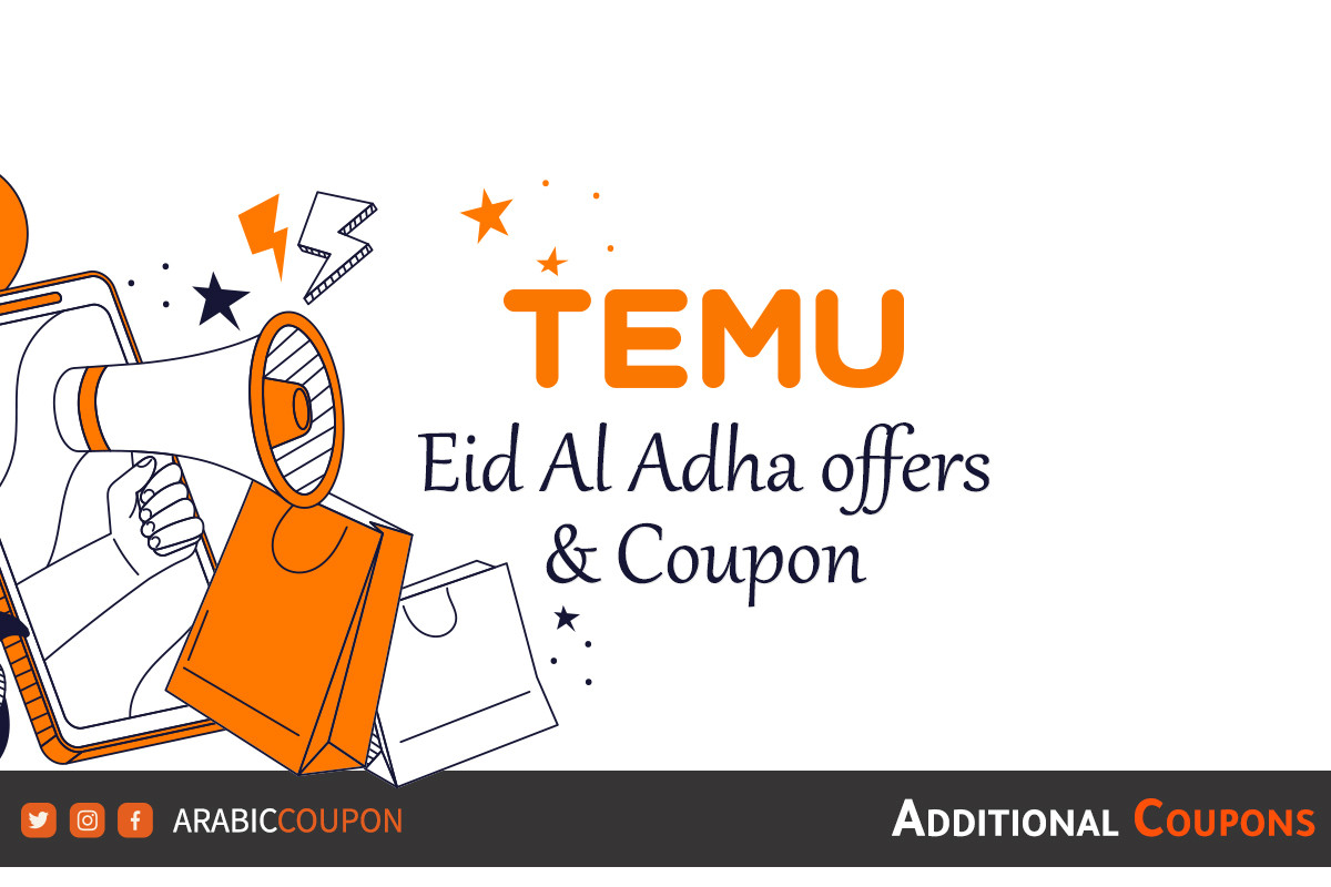 Temu coupons and offers for Eid al-Adha 2025 up to 90%